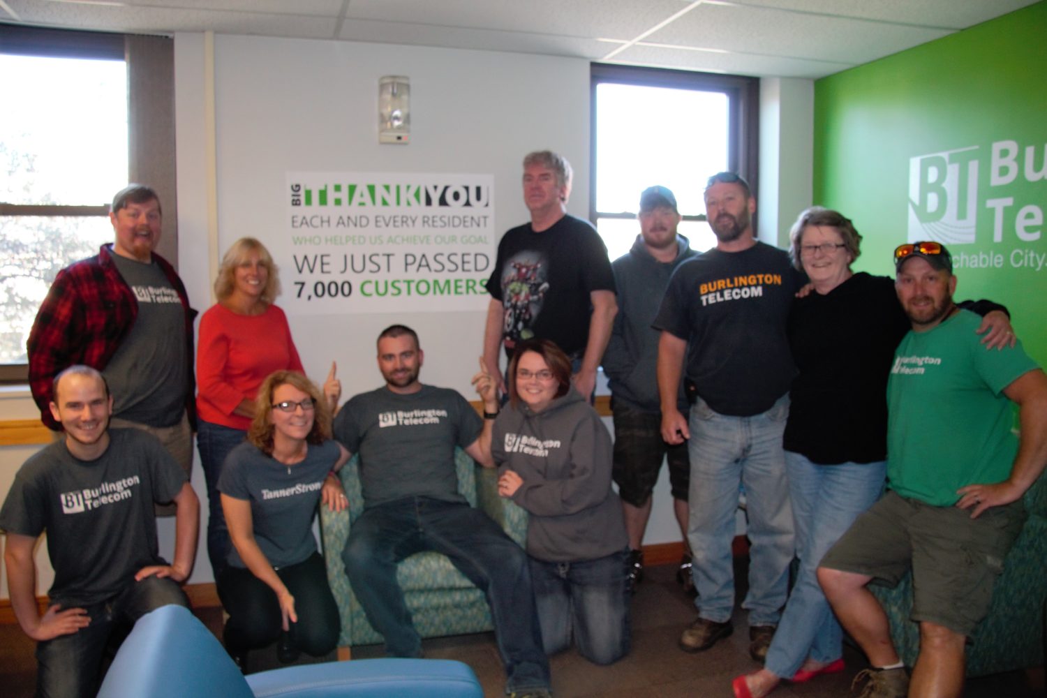 Banner Month As BT Hits 7,000 Mark - Burlington Telecom
